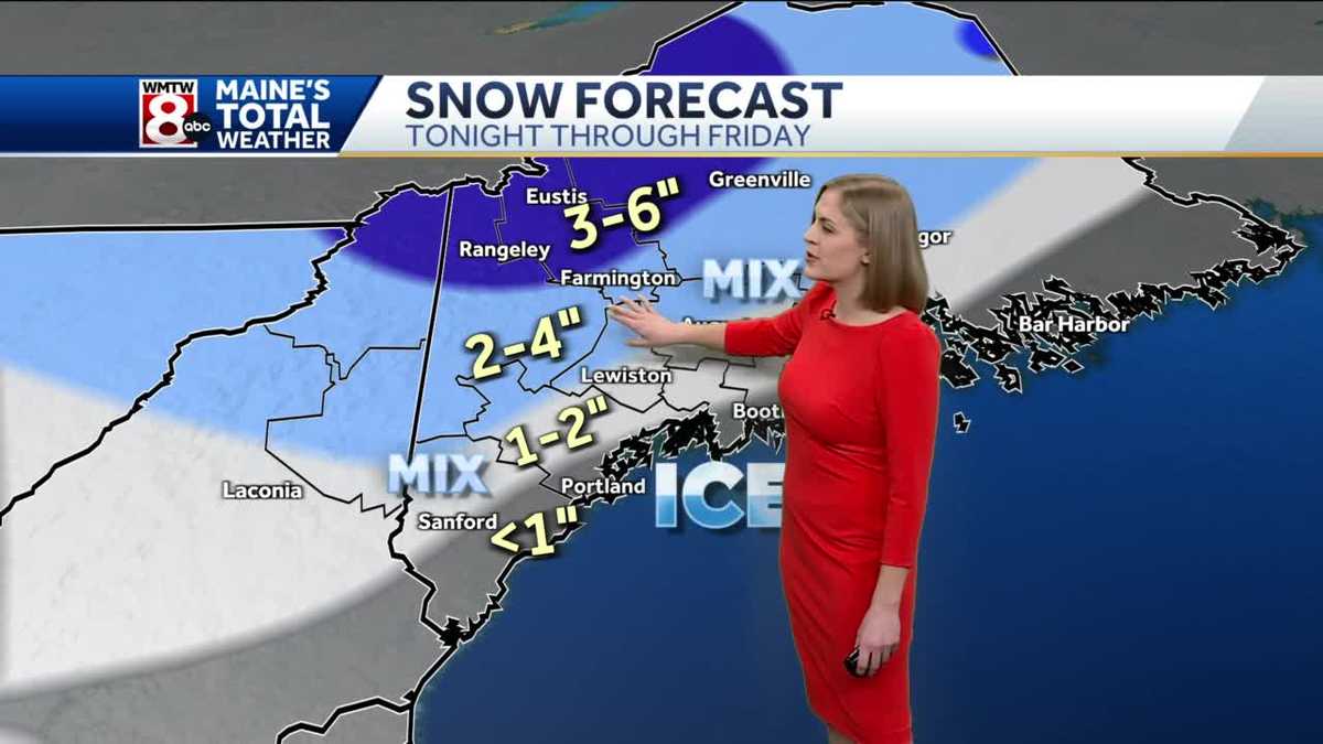 Rain, snow, sleet and ice on the way