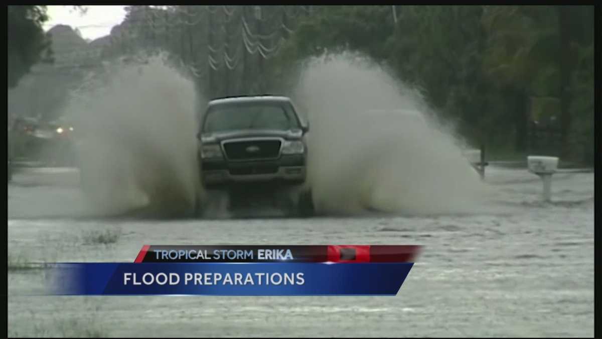 Canals being drained to alleviate flooding