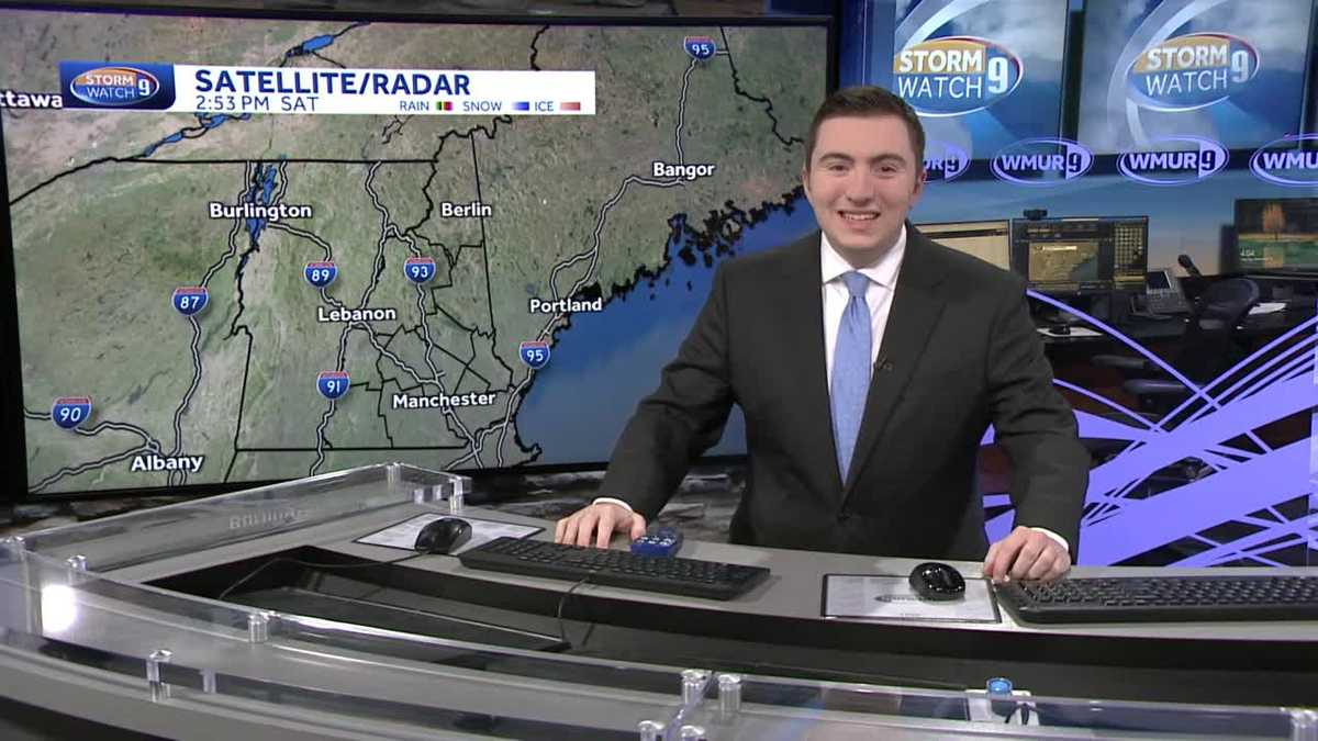 Video: Chilly Saturday, light snow Sunday night