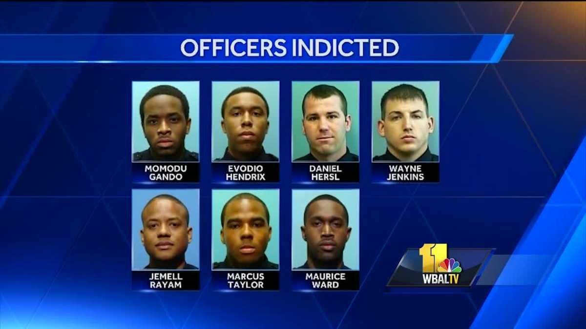 Video Some Of Officers Indicted Have Previous Issues