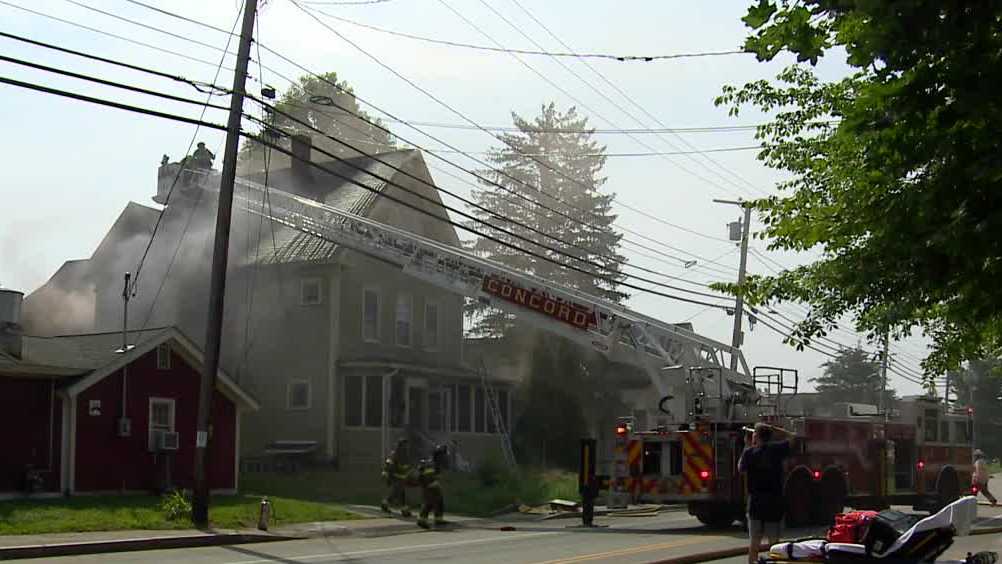 Concord, New Hampshire fire: Several displaced
