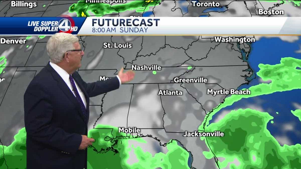 Videocast: Warm, humid, afternoon storms.