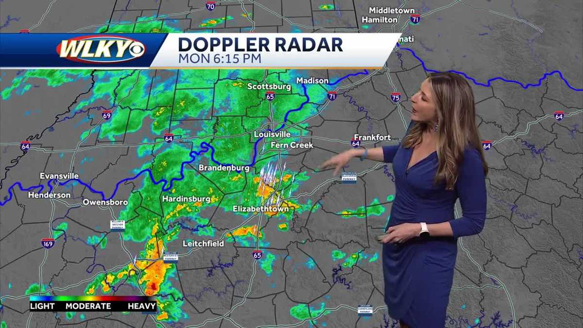 More impact weather on Tuesday