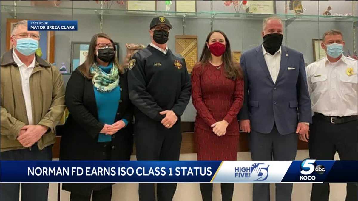 KOCO High 5: Norman Fire Department earns ISO Class 1 status