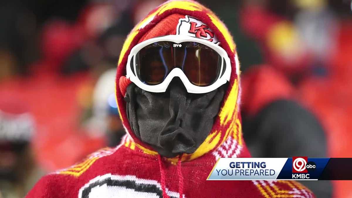 Chiefs playoffs game cold weather tips at Arrowhead Stadium