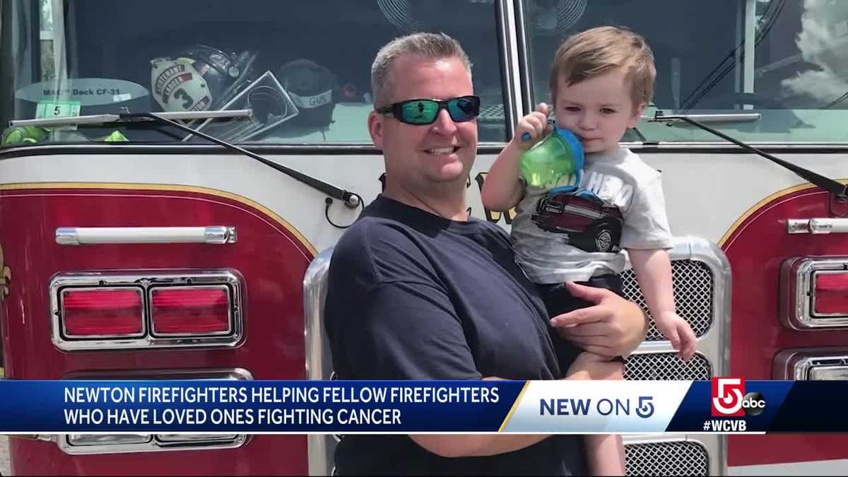 Fundraiser helps firefighters who have family fighting cancer