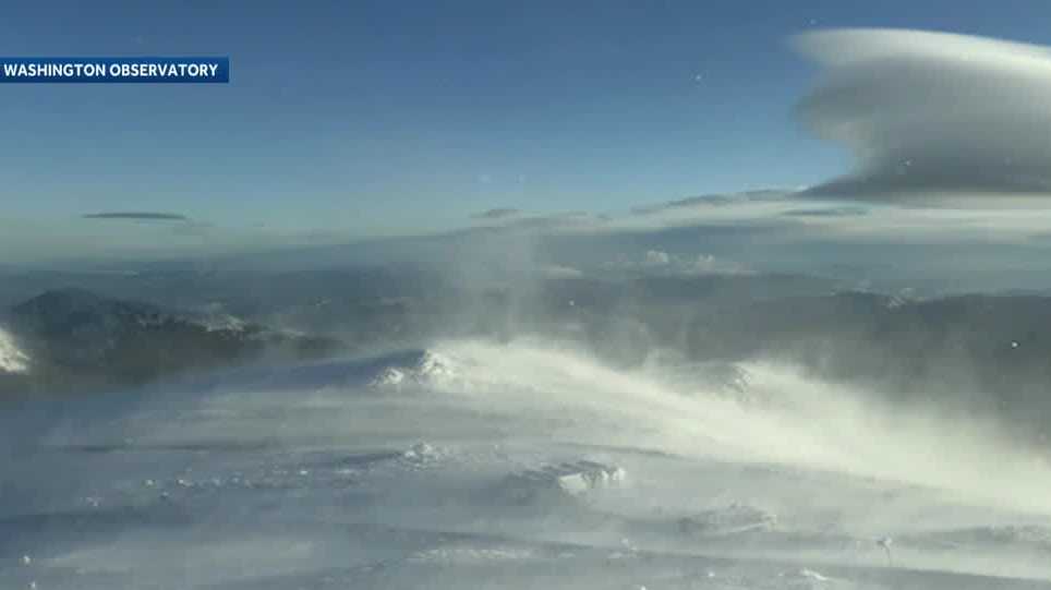 Mount Washington high temperature is coldest since February 2019