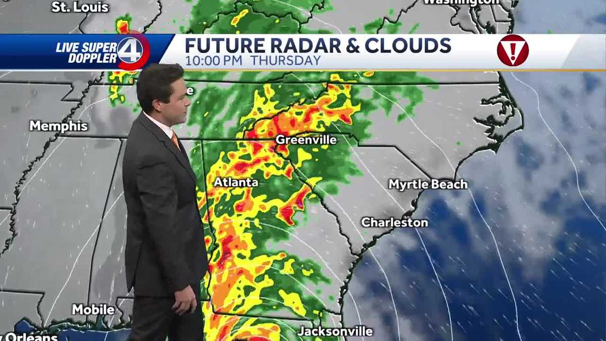 Helene update: Latest path and Upstate impacts