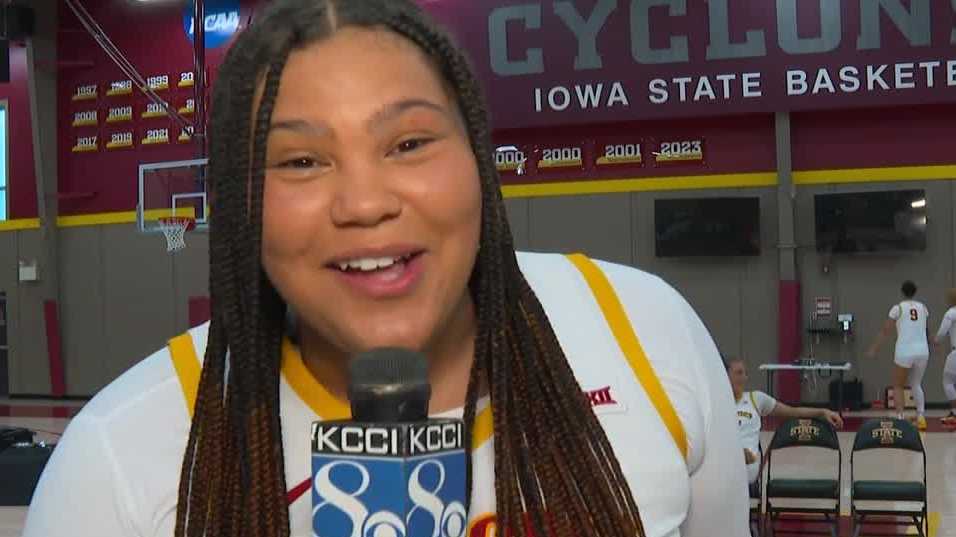 Iowa State's Audi Crooks steals the show at Media Day
