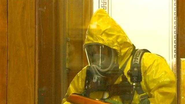 Officials Talk About White Powder Scare