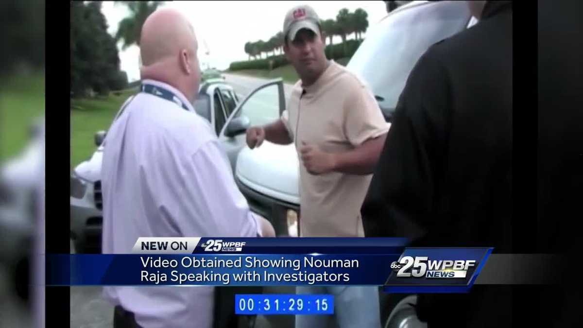 Video obtained showing Nouman Raja speaking with investigators