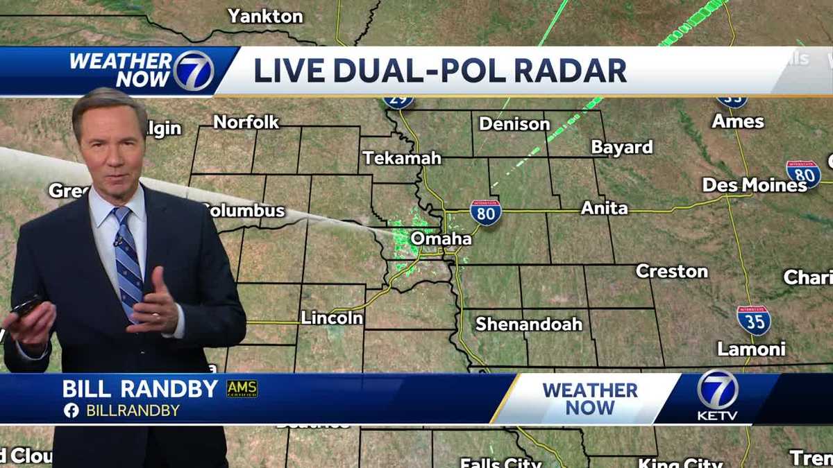 No rain yet: March 11 Omaha