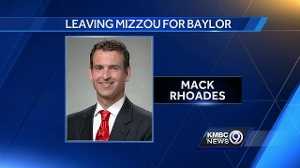 Mizzou athletic director Mack Rhoades leaves for Baylor