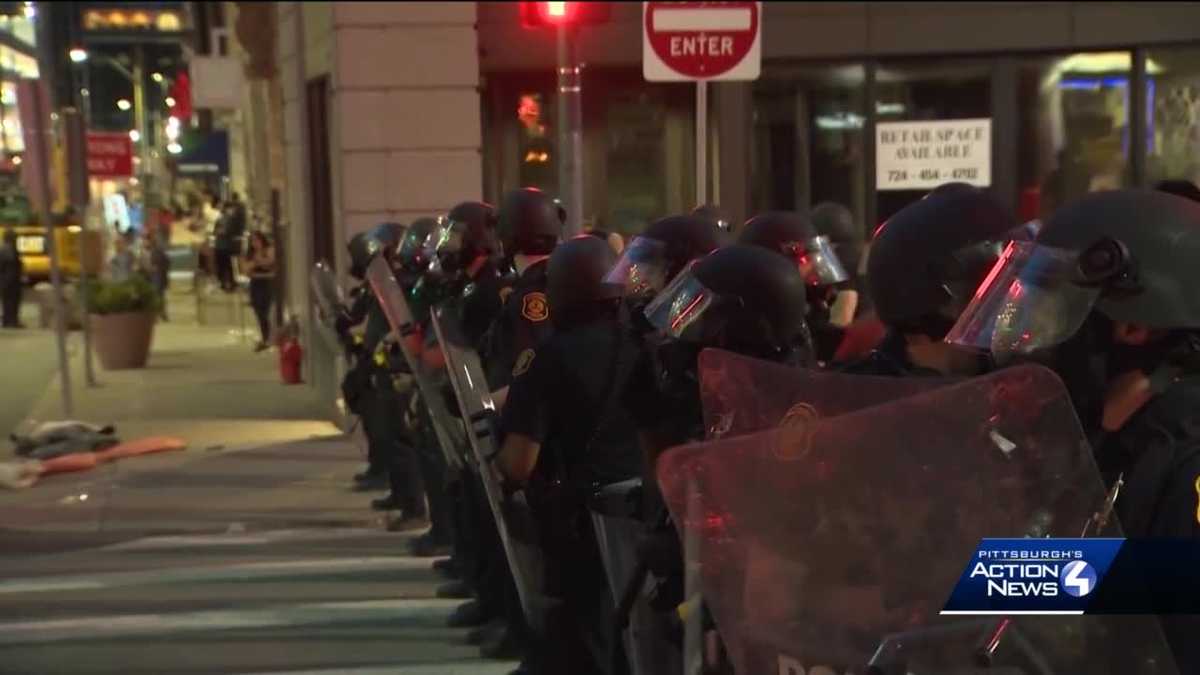 Federal suit alleges Pittsburgh police excessive force during protest