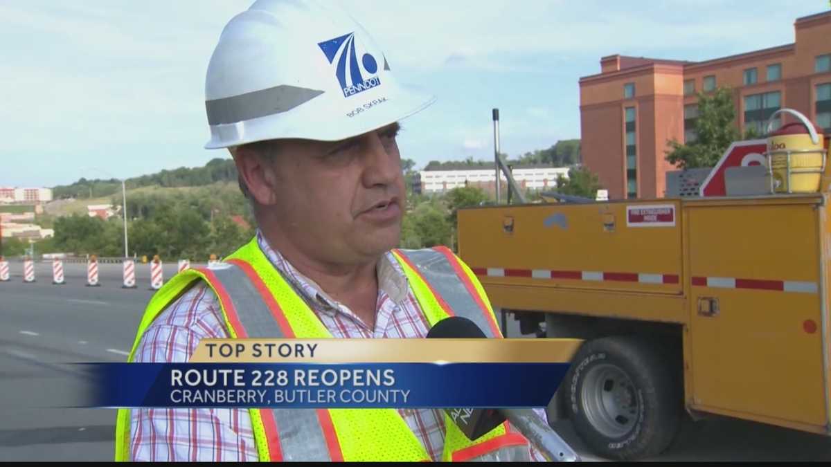 Route 228 Opens After Days of Closure