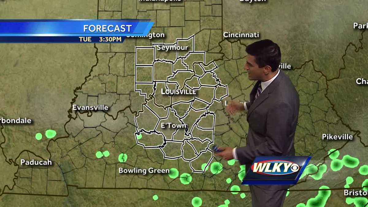Monday morning forecast