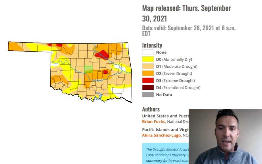 Flash drought hits Oklahoma