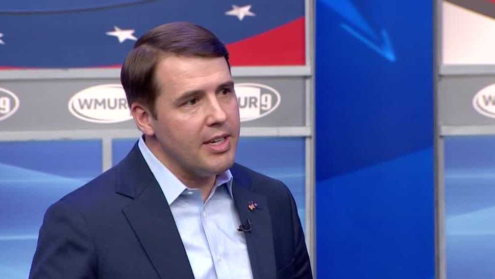 Democrat Chris Pappas speaks at WMUR town hall