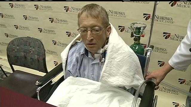 Man receives state's first artificial heart transplant