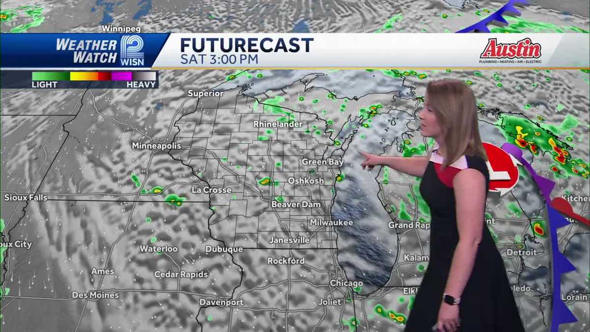 Weather: Slight storm chance Saturday
