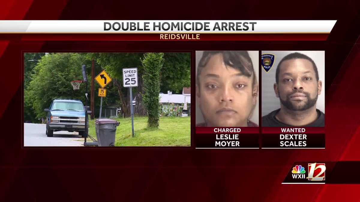 Woman arrested, man wanted in connection to double homicide in ...
