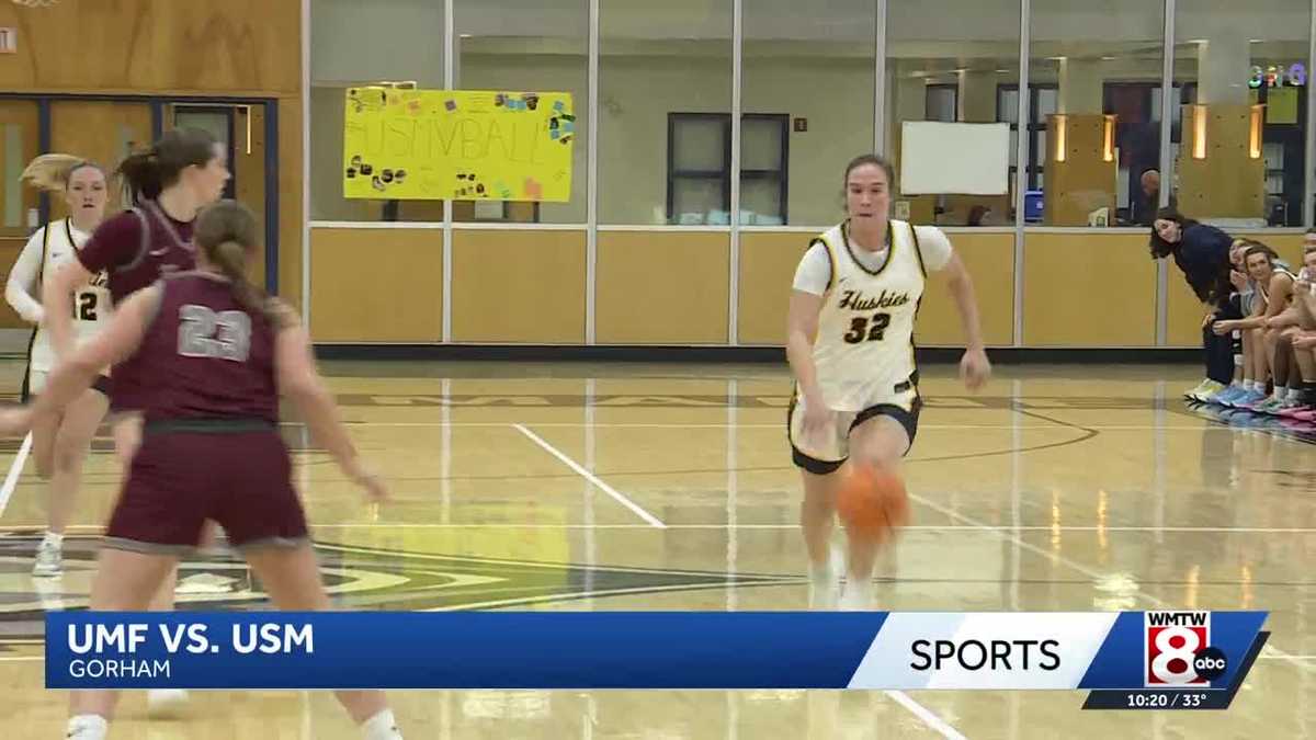 USM basketball teams sweep UMF