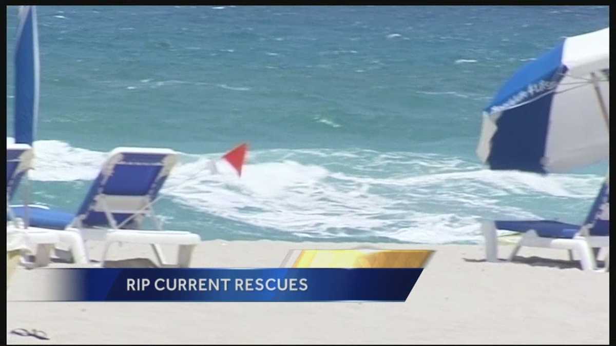 Risk of rip currents remains high