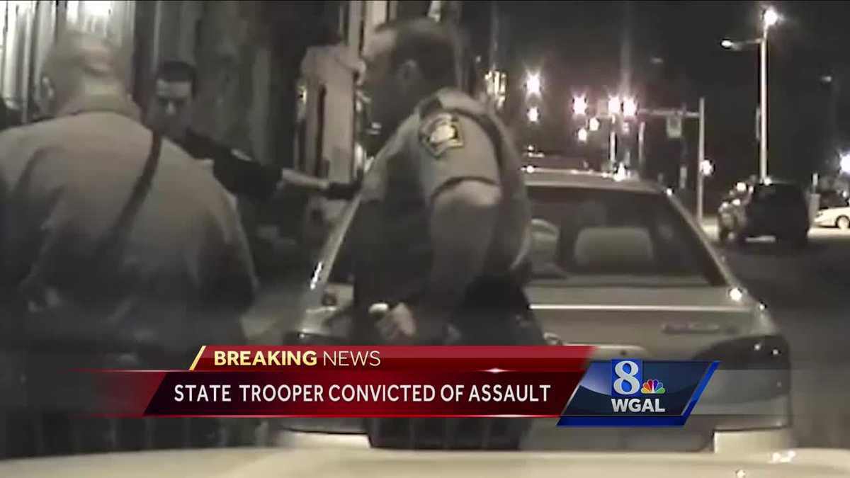 Jury convicts PA state trooper with assaulting man in Harrisburg Jury convicts PA state trooper with assaulting man in Harrisburg