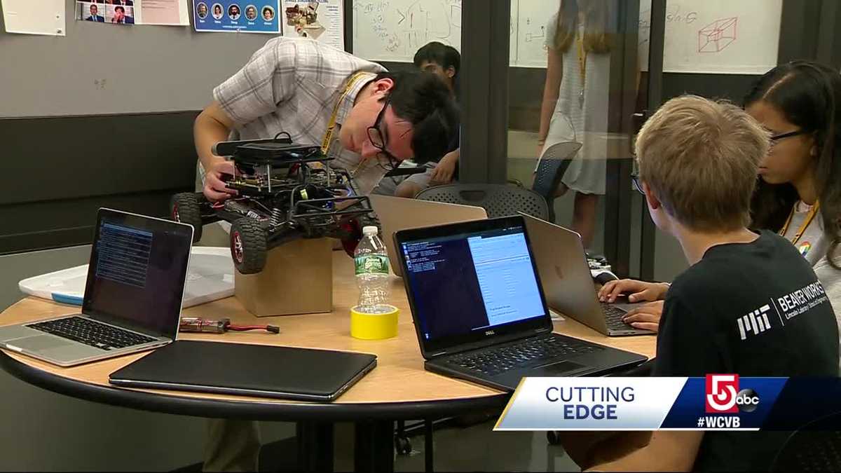 Engineering students work with drones, cars at unique summer camp