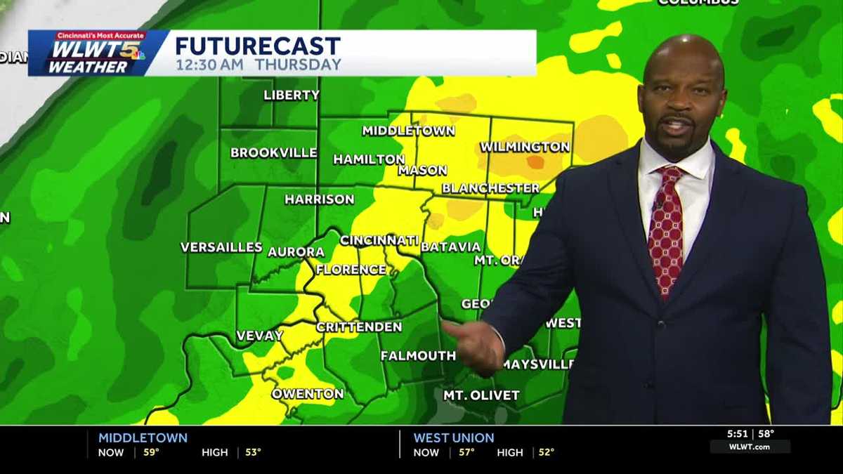 Lousy Mid-Week Weather In Cincinnati