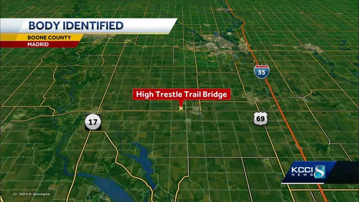 Iowa Authorities identify body found at High Trestle Trail Bridge