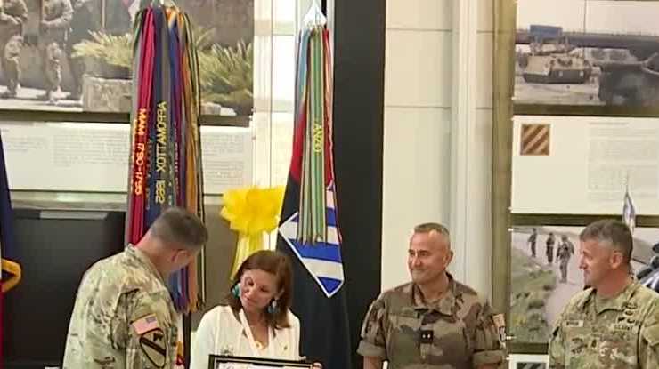 Military exchange program sending French General to 3rd ID