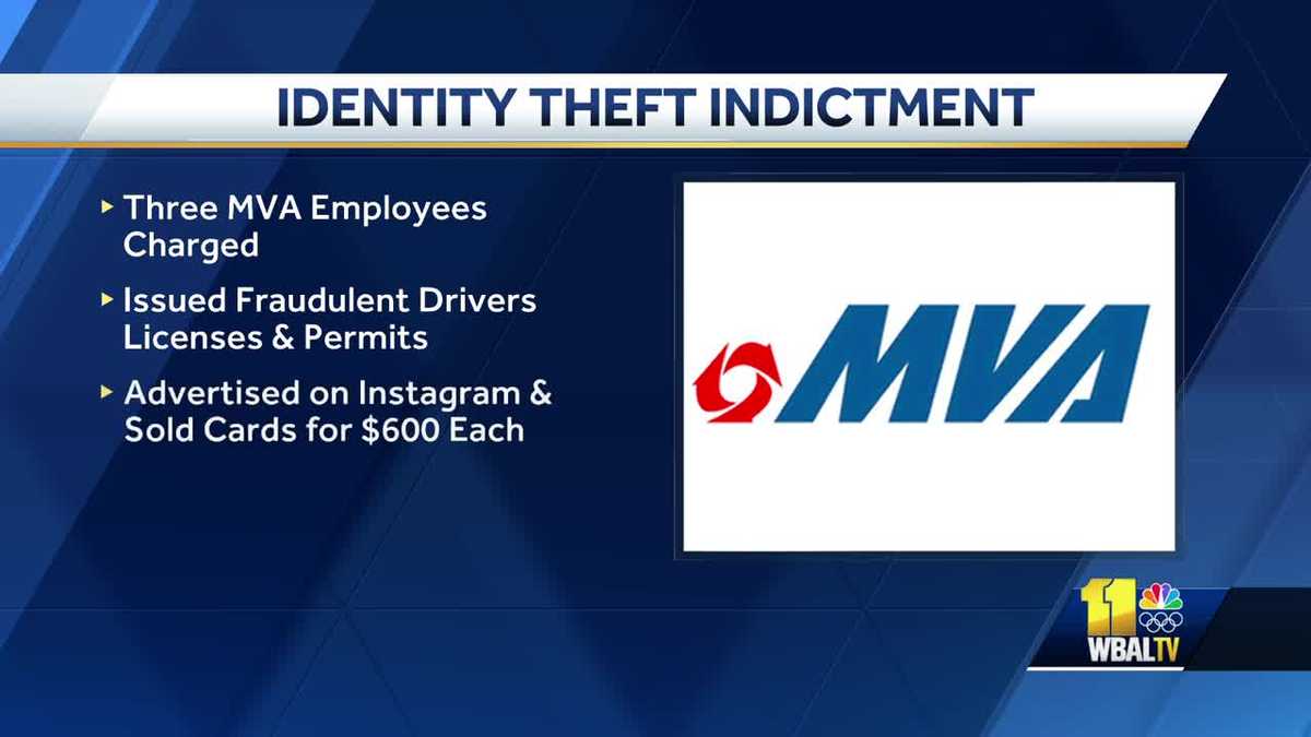 3 indicted on in identity fraud scheme allegations at MVA
