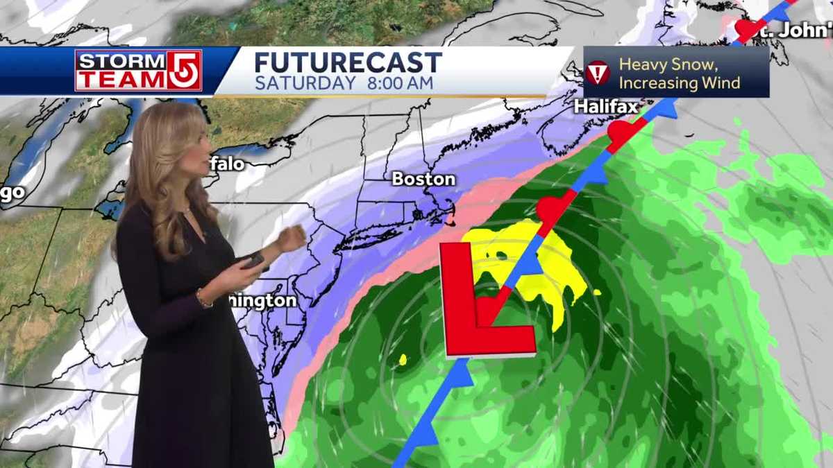 Video: Major, potentially dangerous Nor'easter for weekend