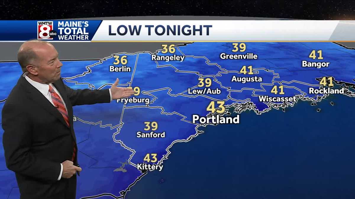 Cooler days will take us into the weekend
