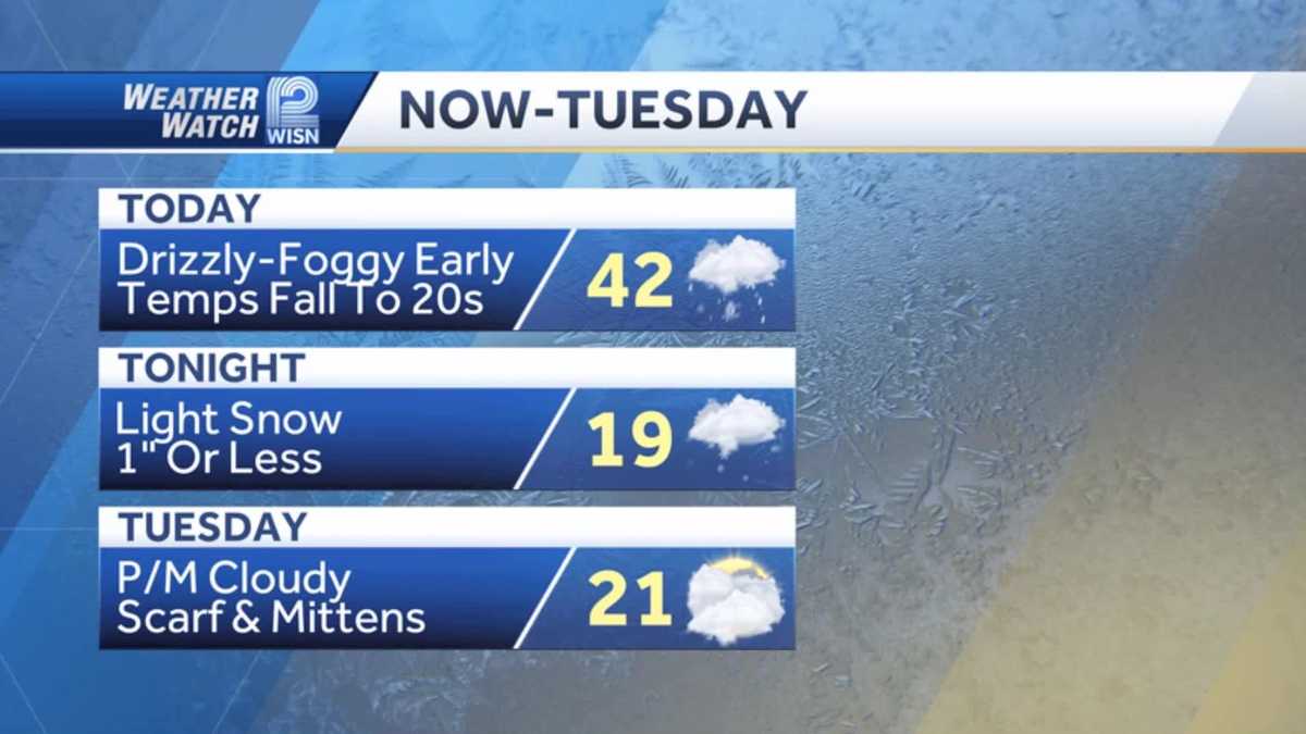 Videocast: Winter Weather Advisory 3-5pm Today