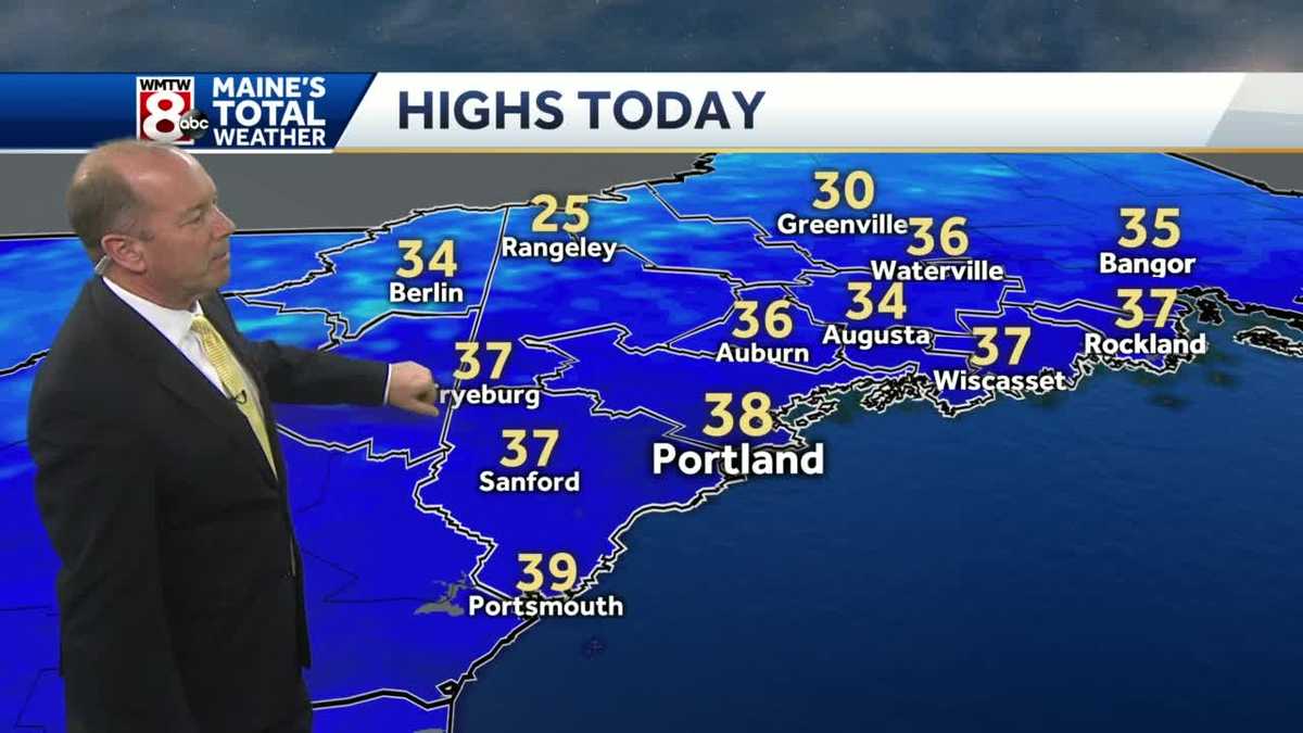 After the storm, sunshine mixes with clouds today