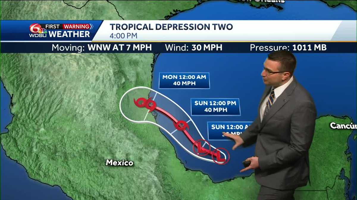 Higher storm chances likely on Sunday