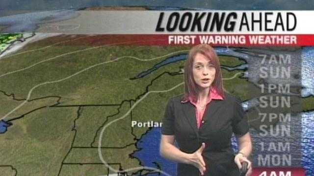 Meteorologist Mallory Brooke's Sunday forecast