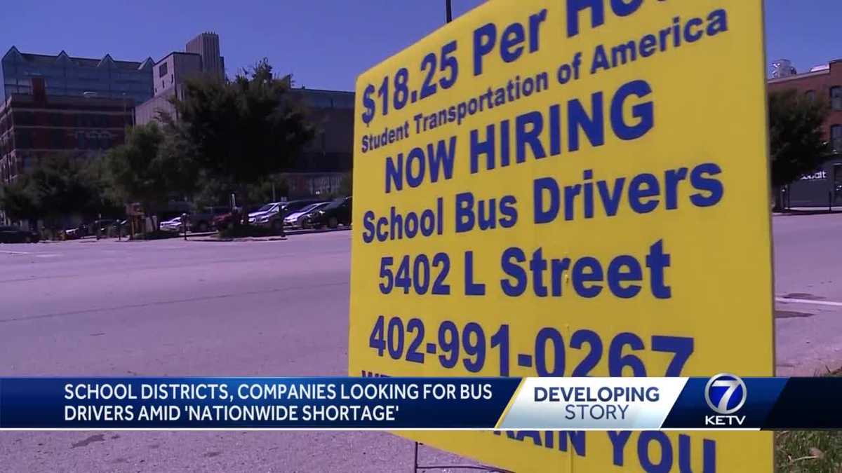 School districts looking for bus drivers amid shortage