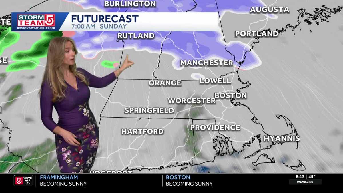 Video: Mild day with wintry mix incoming