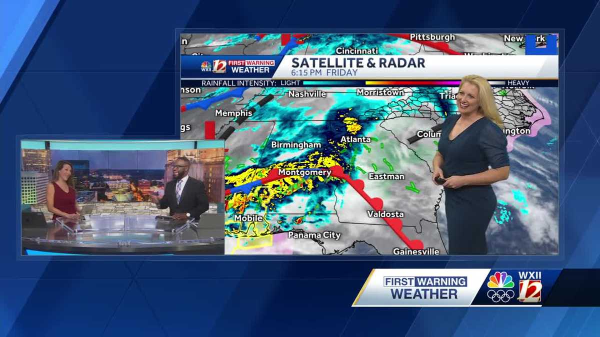 Heavy rain early Saturday, severe storm risk in North Carolina