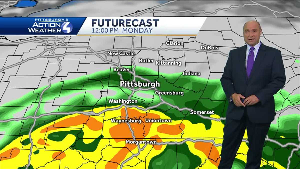 Rain From Florence Arrives Monday