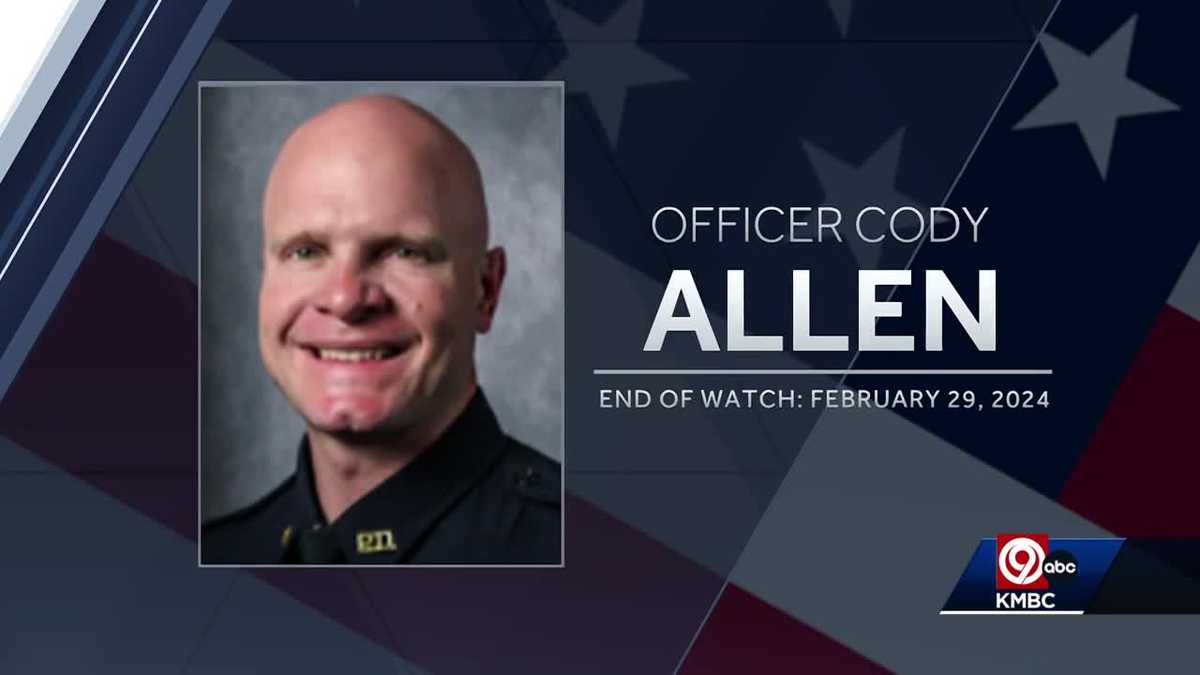Independence Police Officer Cody Allen funeral held Friday