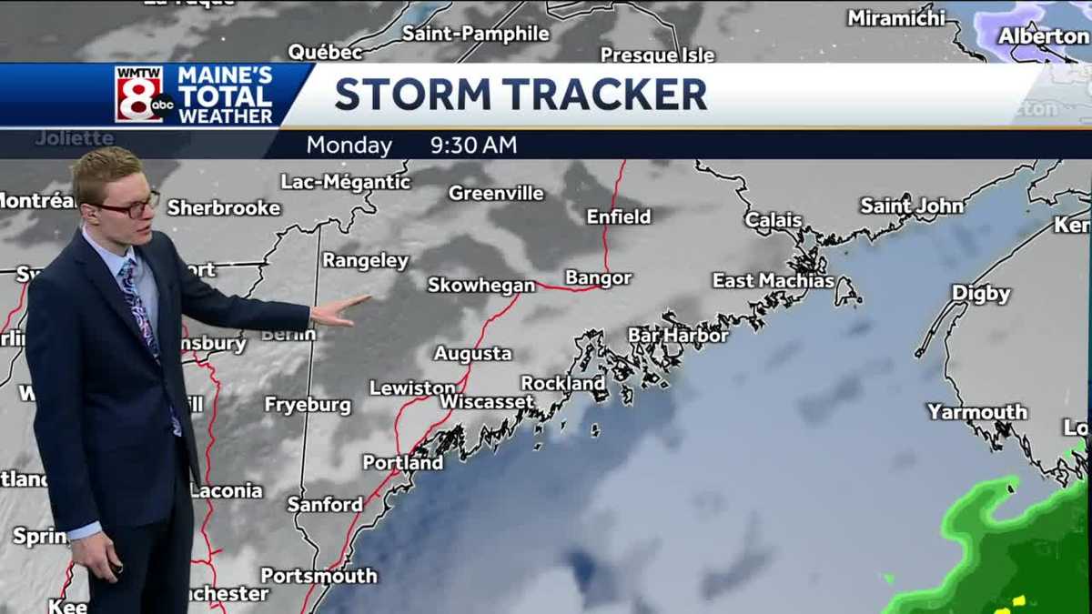 Mild air sticks around for Monday