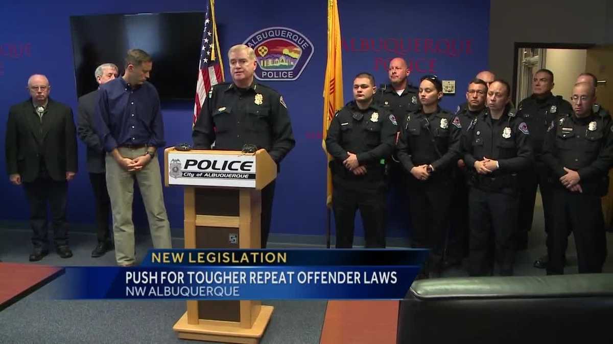 Push for Tougher Repeat Offender Laws
