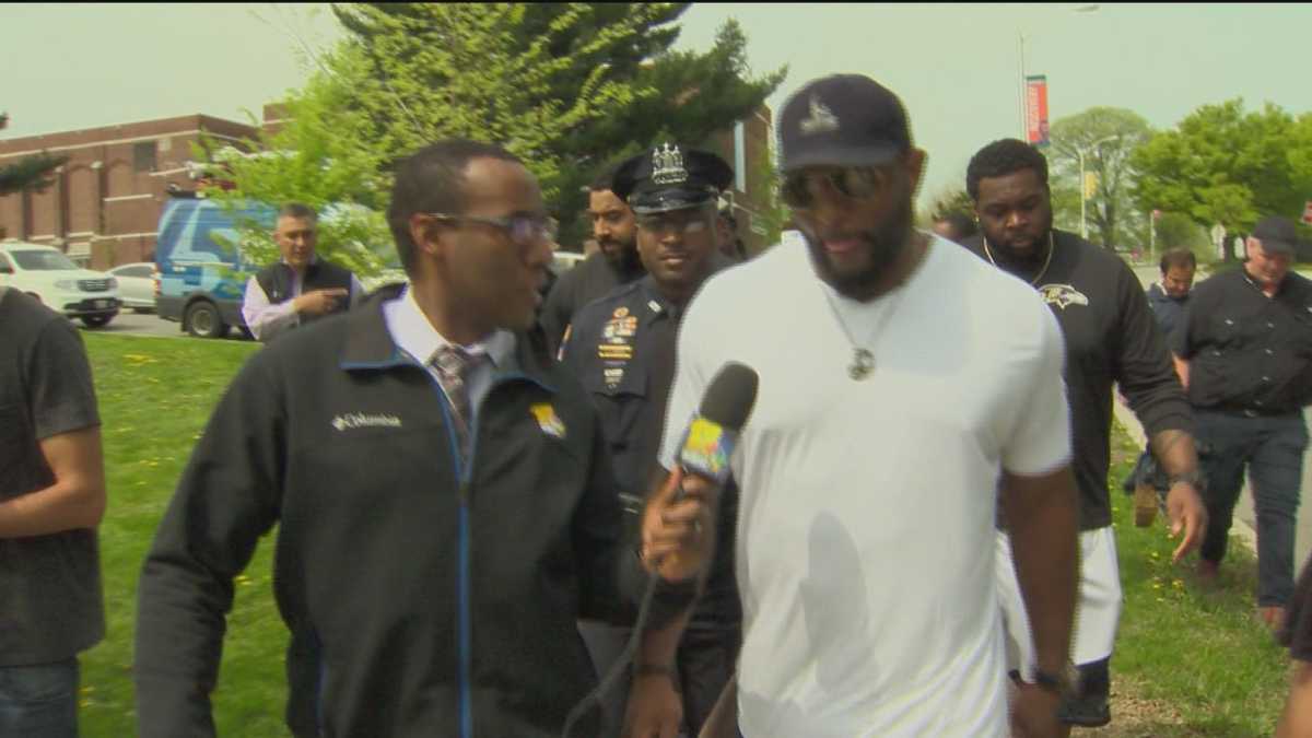 Raw video: Interview with Ray Lewis