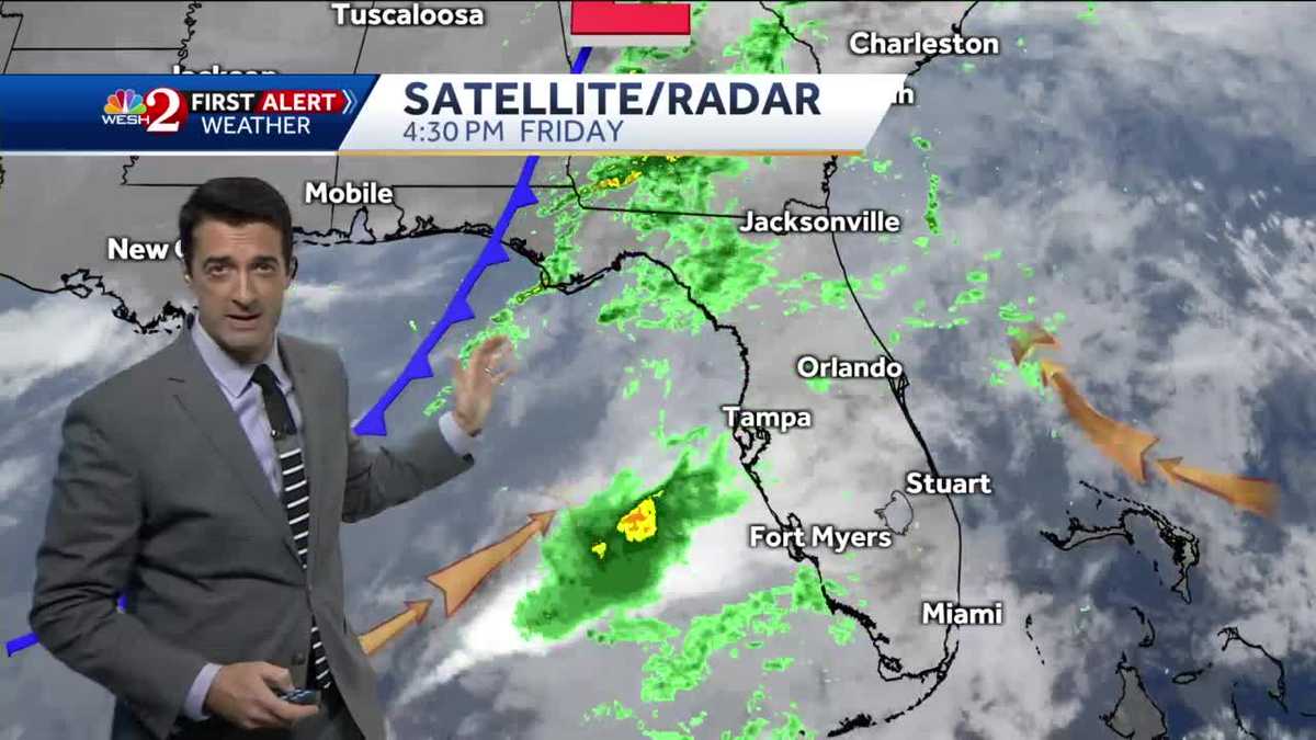 A few Saturday morning showers