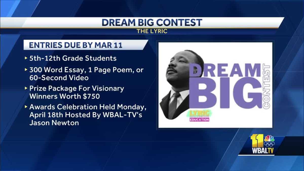 Dream Big contest returns for fifth year