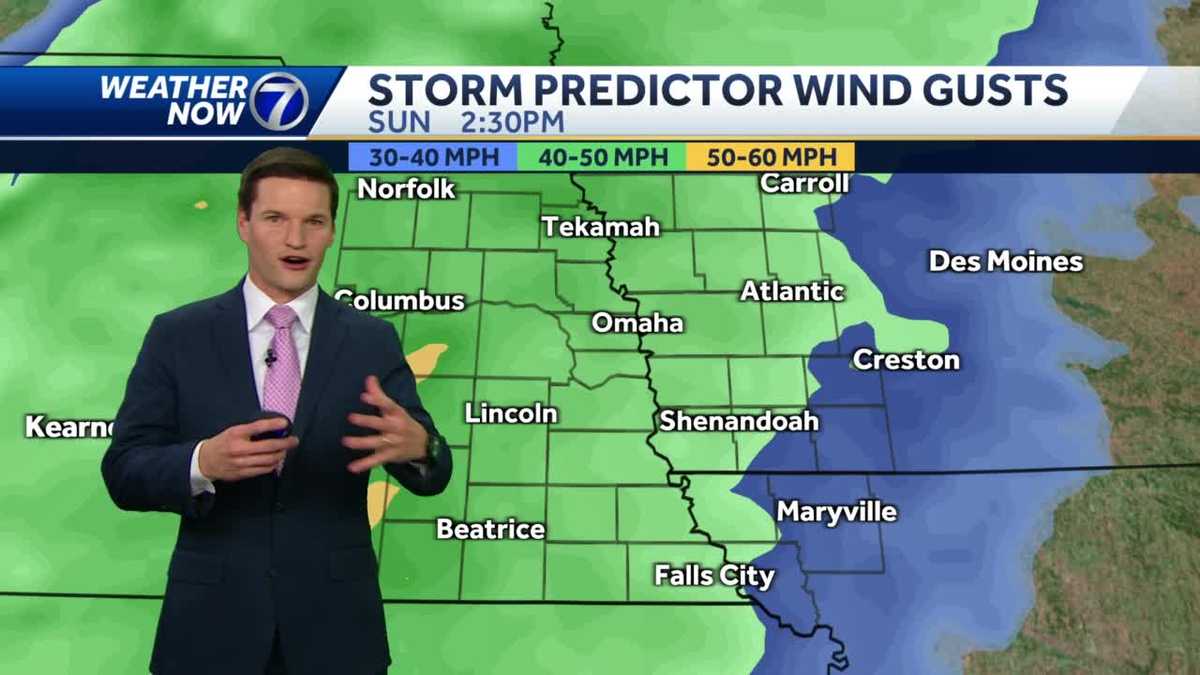 Windy, record high possible Saturday